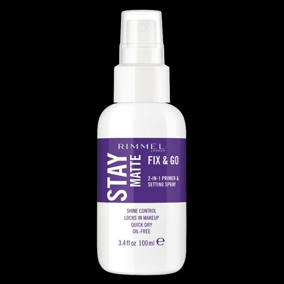 Rimmel London | Makeup | Stay Matte Fix Go Setting Spray | Poshmark